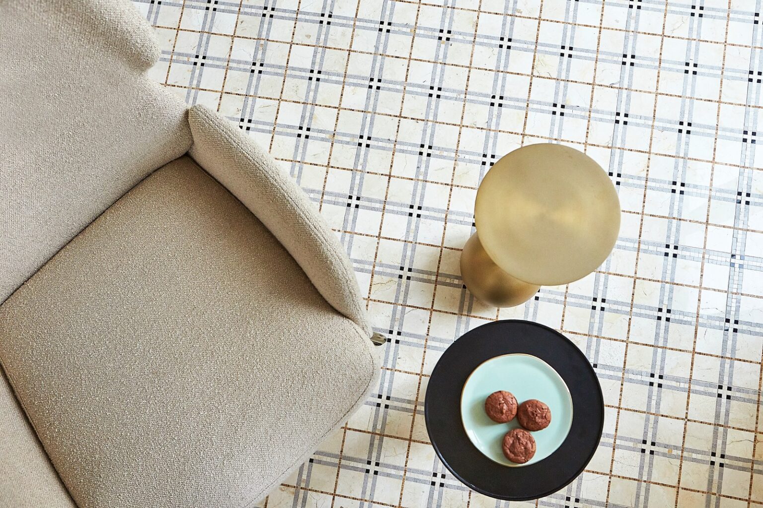 Beige Tartan - DUNIN RO