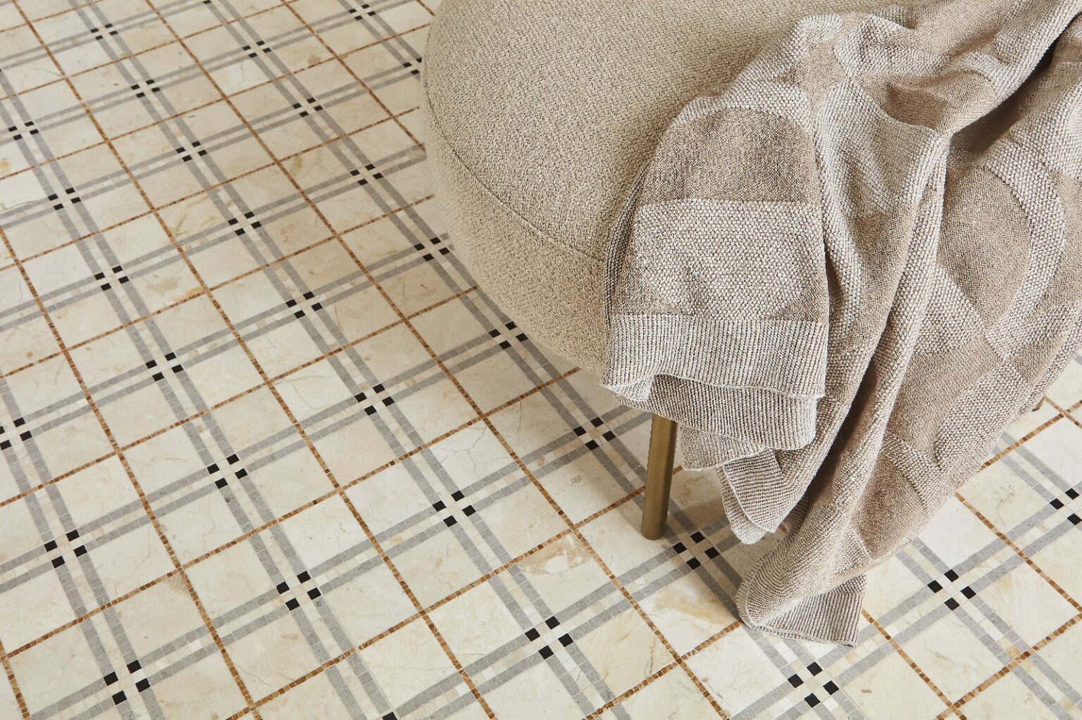 Beige Tartan - DUNIN RO